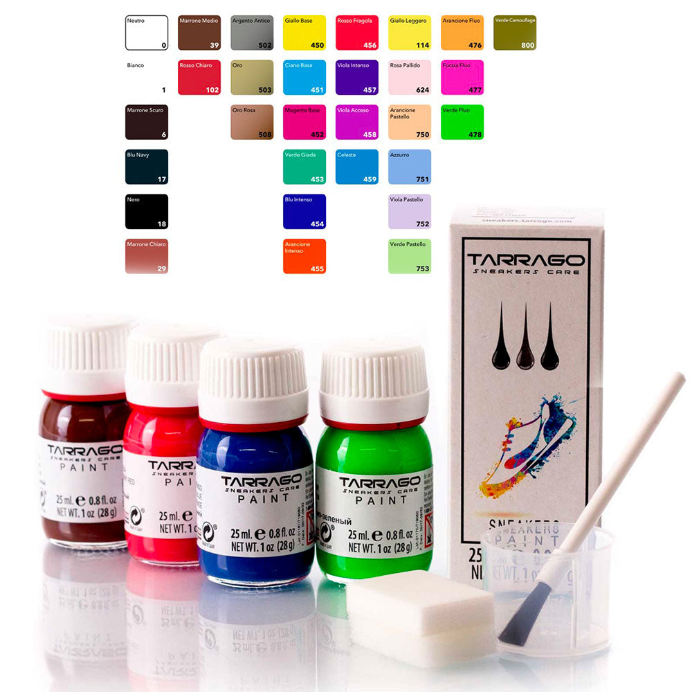 Tarrago Sneakers Paint – Dyes for Leather. Buy it online on Cura della ...